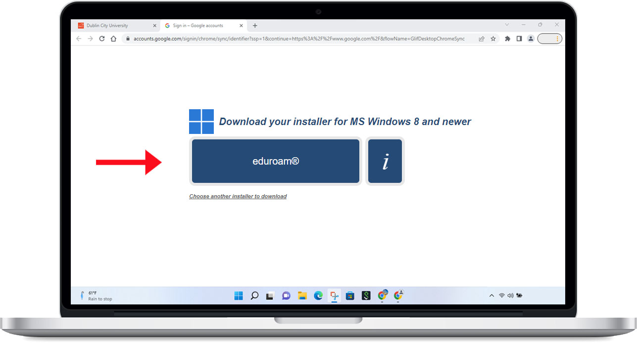 How to connect to Eduroam – DCU Guest